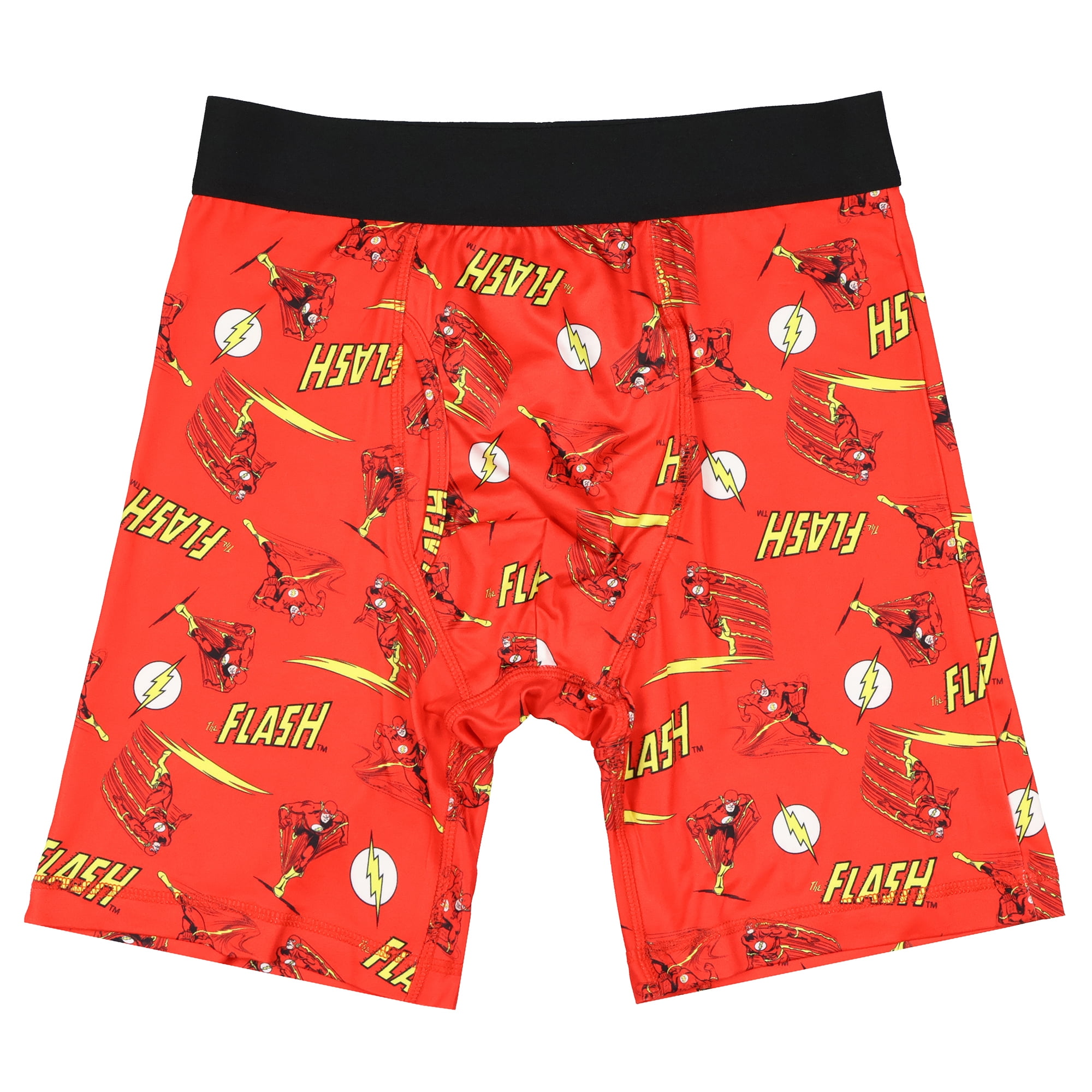 DC Comics The Flash Boxer Briefs Men's Classic Scarlet Speedster All ...