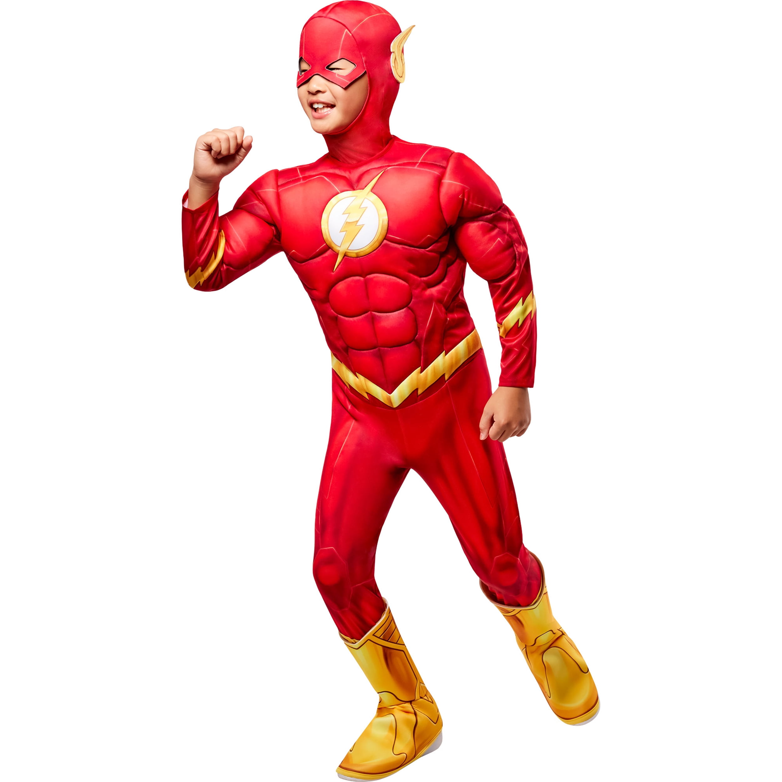 DC Comics The Flash Deluxe Muscle Chest Costume for Kids by Rubies ...