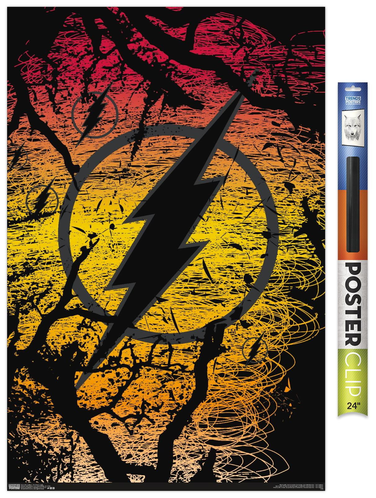 DC Comics - The Flash - Logo Wall Poster, 22.375" x 34" - Walmart.com