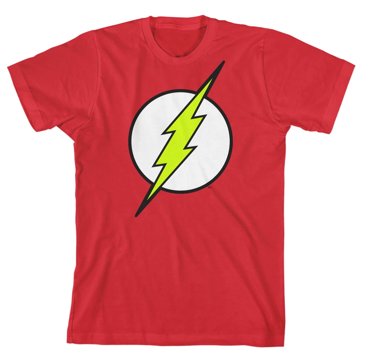 DC Comics The Flash Logo Youth Boys Red Graphic Tee-Small - Walmart.com