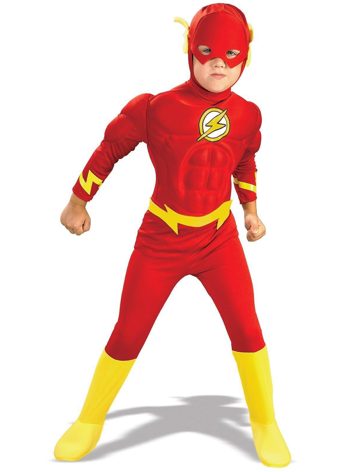 Free Shipping! DC Comics The Flash Muscle Chest Deluxe Toddler/Child ...