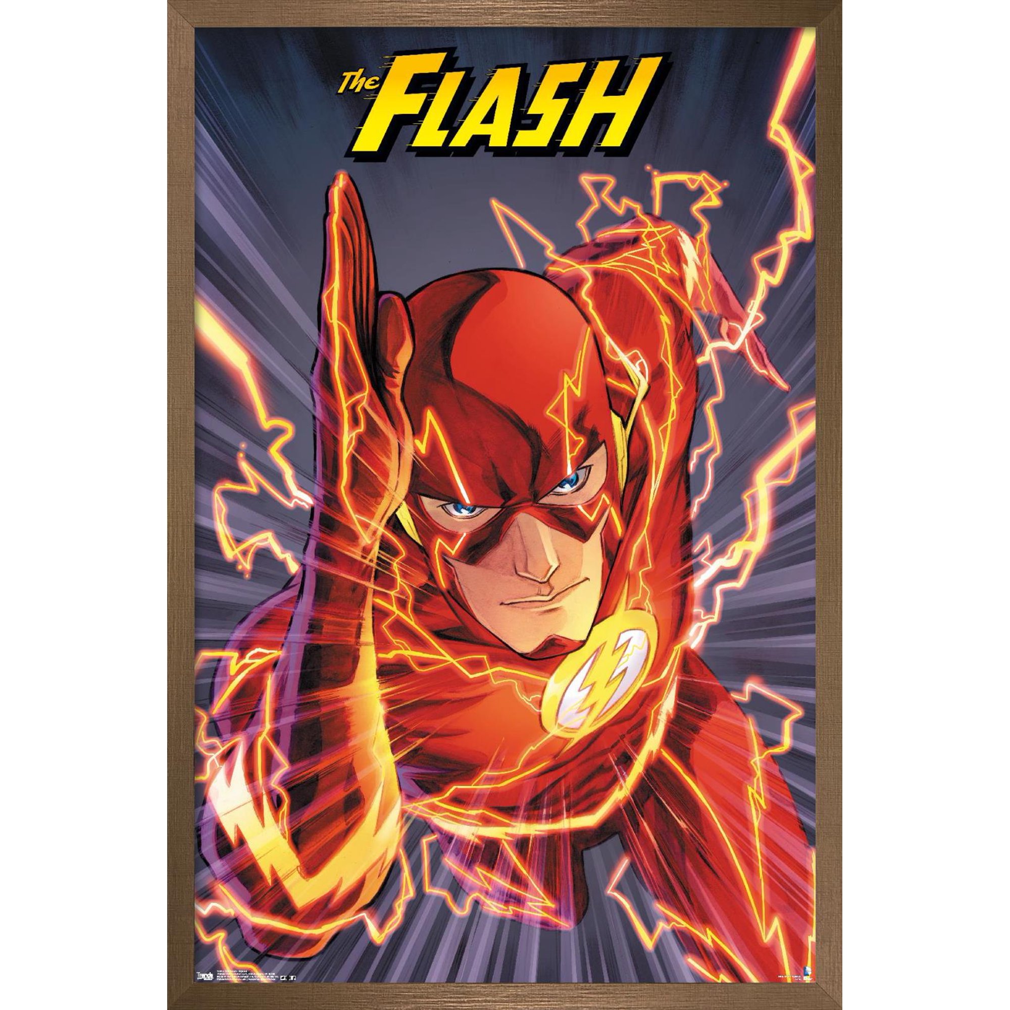 The Flash Superhero Artwork