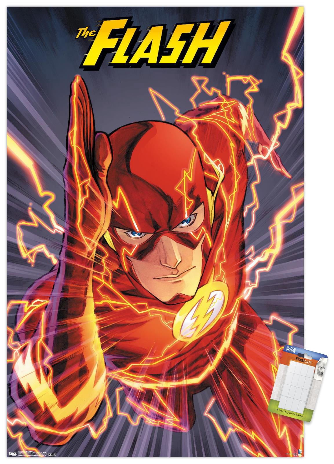 DC Comics - The Flash - Speed Wall Poster, 14.725" x 22.375" - Walmart.com