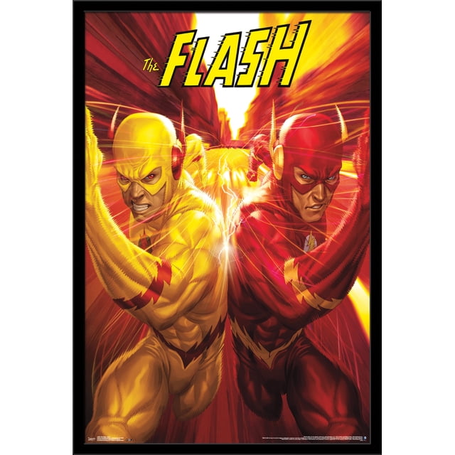 DC Comics - The Flash and The Reverse Flash - Race Wall Poster, 22.375 ...