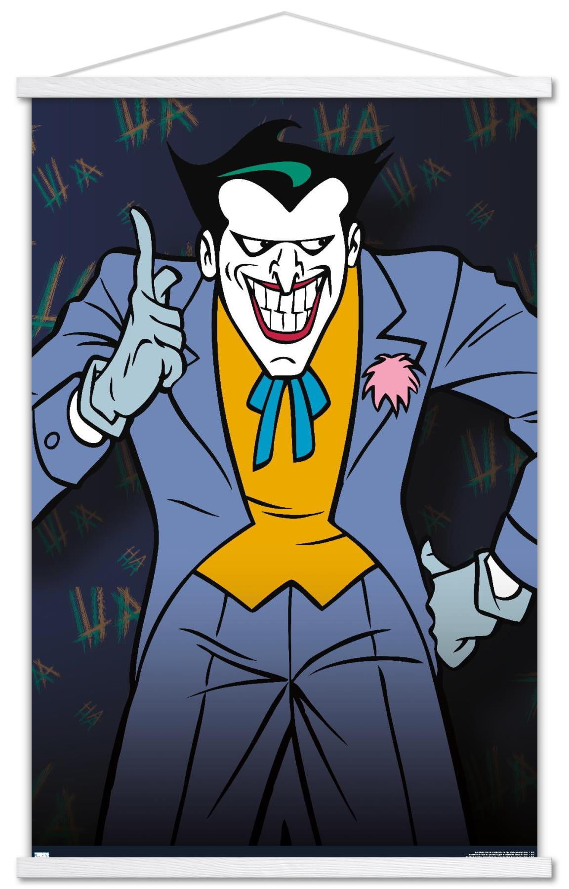 DC Comics - The Joker - Batman: The Animated Series Wall Poster with ...