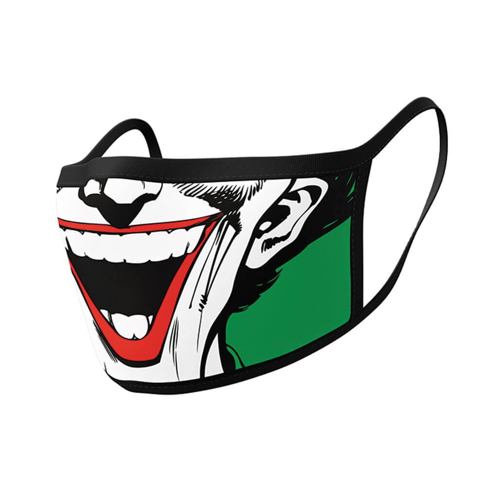 DC Comics The Joker Triple Layer Cotton Fabric Face Mask 2PK - Walmart.com