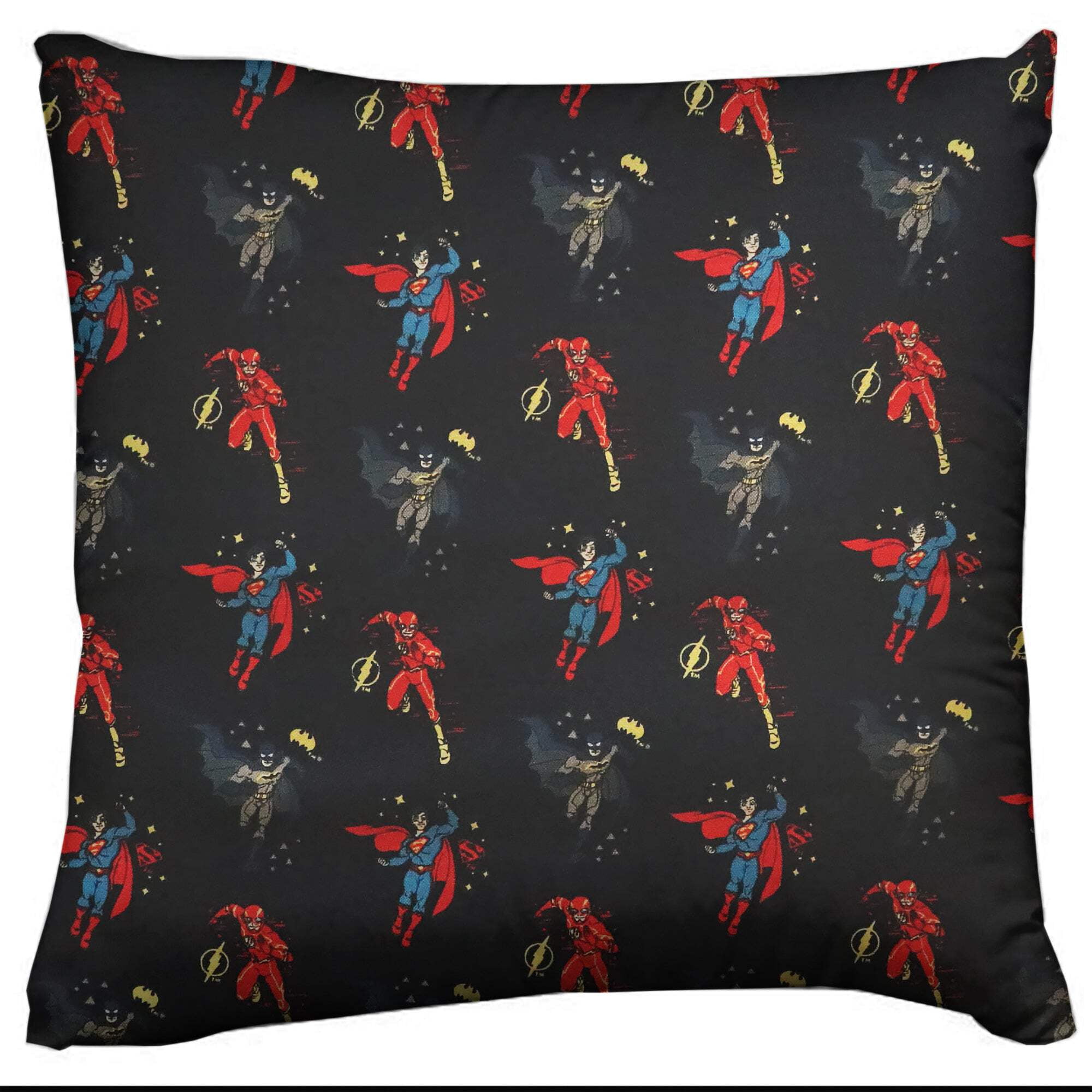 DC Comics Themed Decorative Throw Pillow/Sham Cushion Cover Batman ...