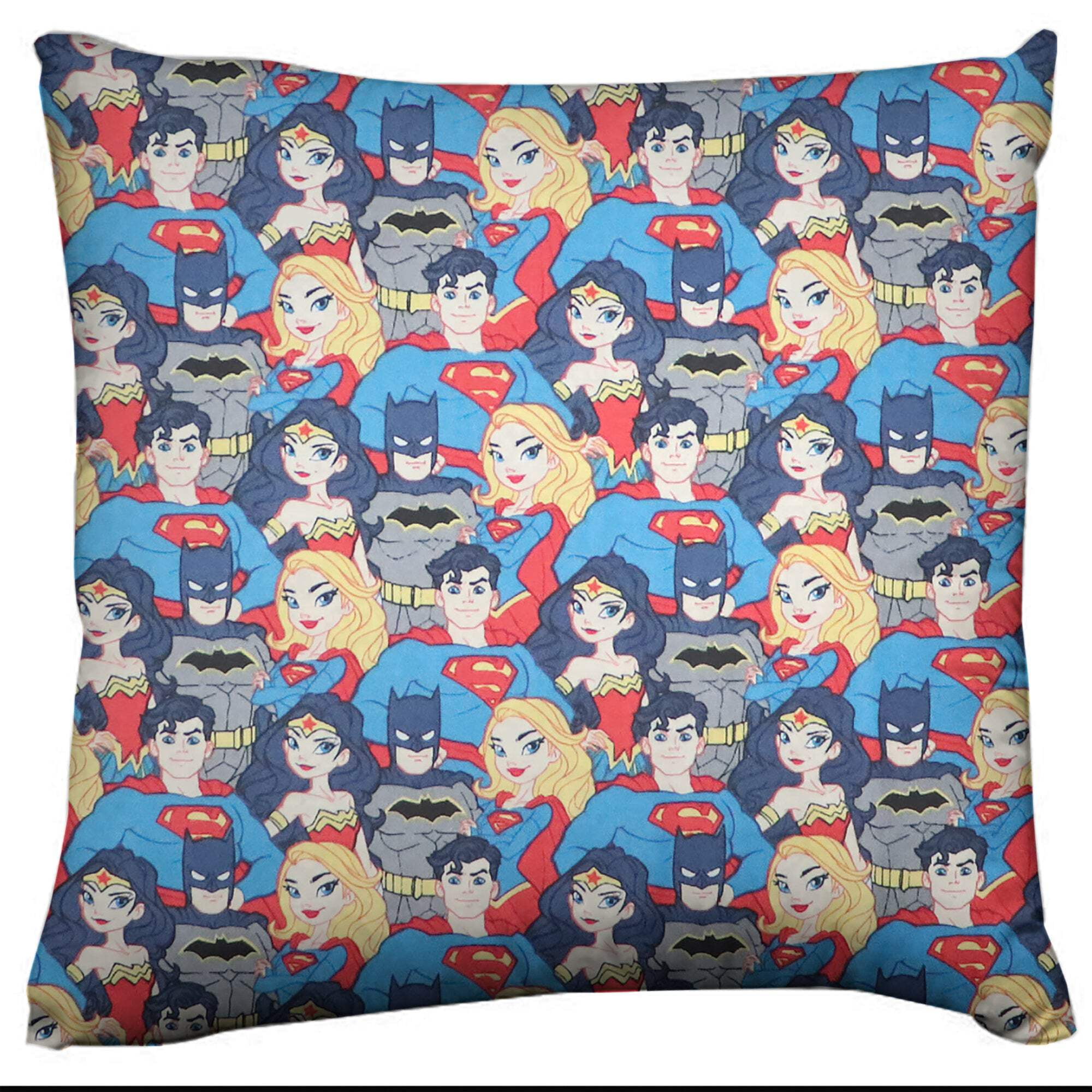 DC Comics Themed Decorative Throw Pillow/Sham Cushion Cover Batman ...