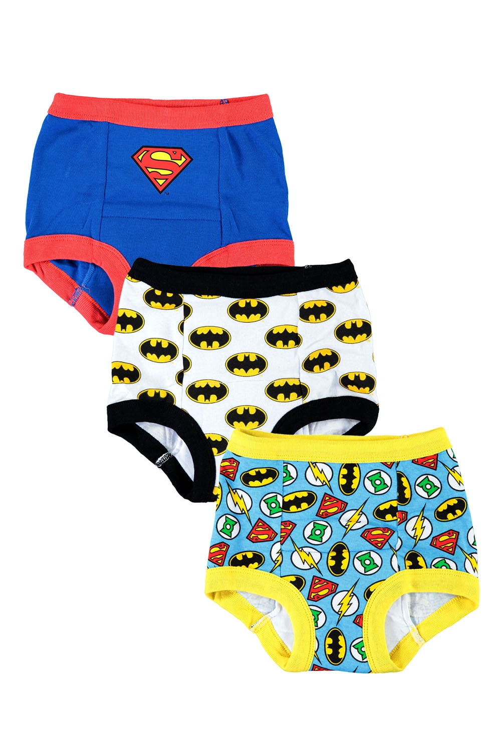 DC Comics Toddler Boys' Justice League 3 Pack Training Pant - Walmart.com