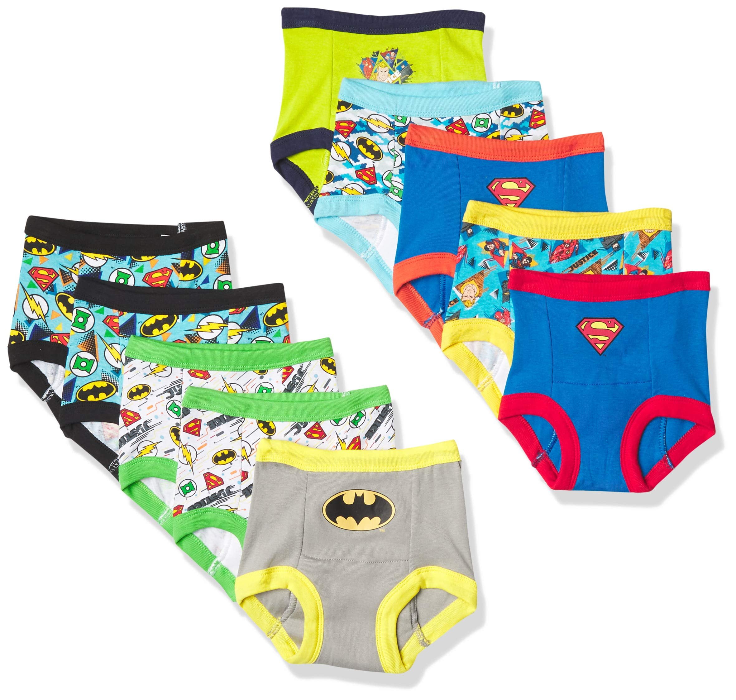 DC Comics Toddler Potty Training Pants with Superman, Batman & Wonder ...