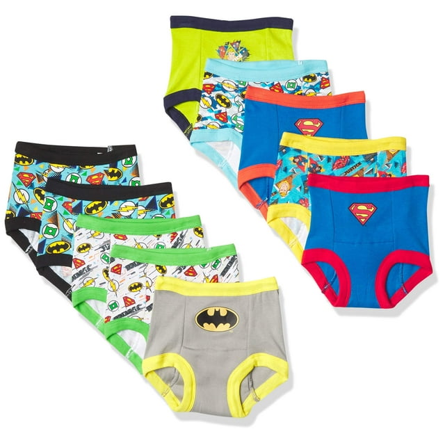 DC Comics Toddler Potty Training Pants with Superman, Batman & Wonder ...