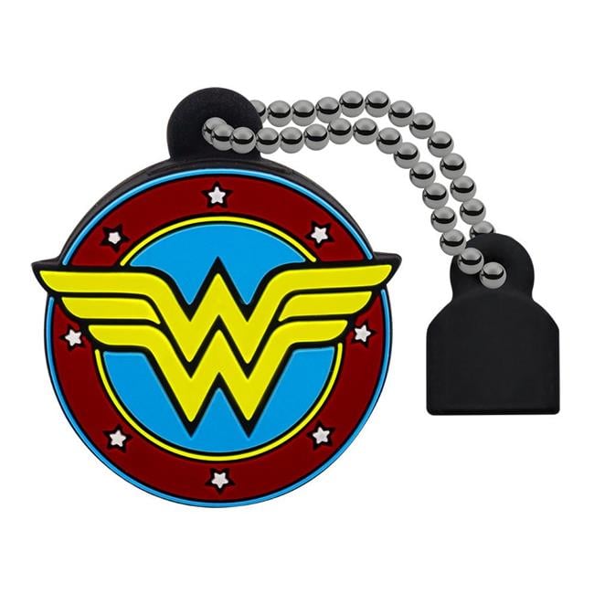 DC Comics USB 2.0 Collectors 32GB Wonder Woman Flash Drive, Black ...