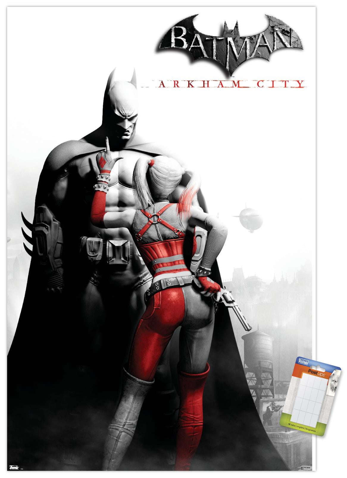 DC Comics Video Game - Arkham City - Key Art Wall Poster, 22.375" x 34 ...