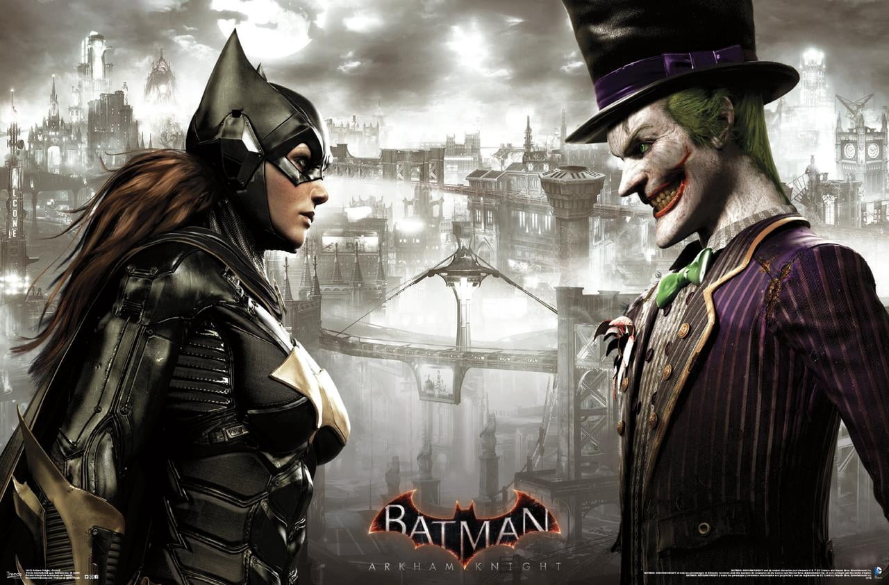 DC Comics Video Game - Arkham Knight - Faceoff Wall Poster, 22.375" x ...