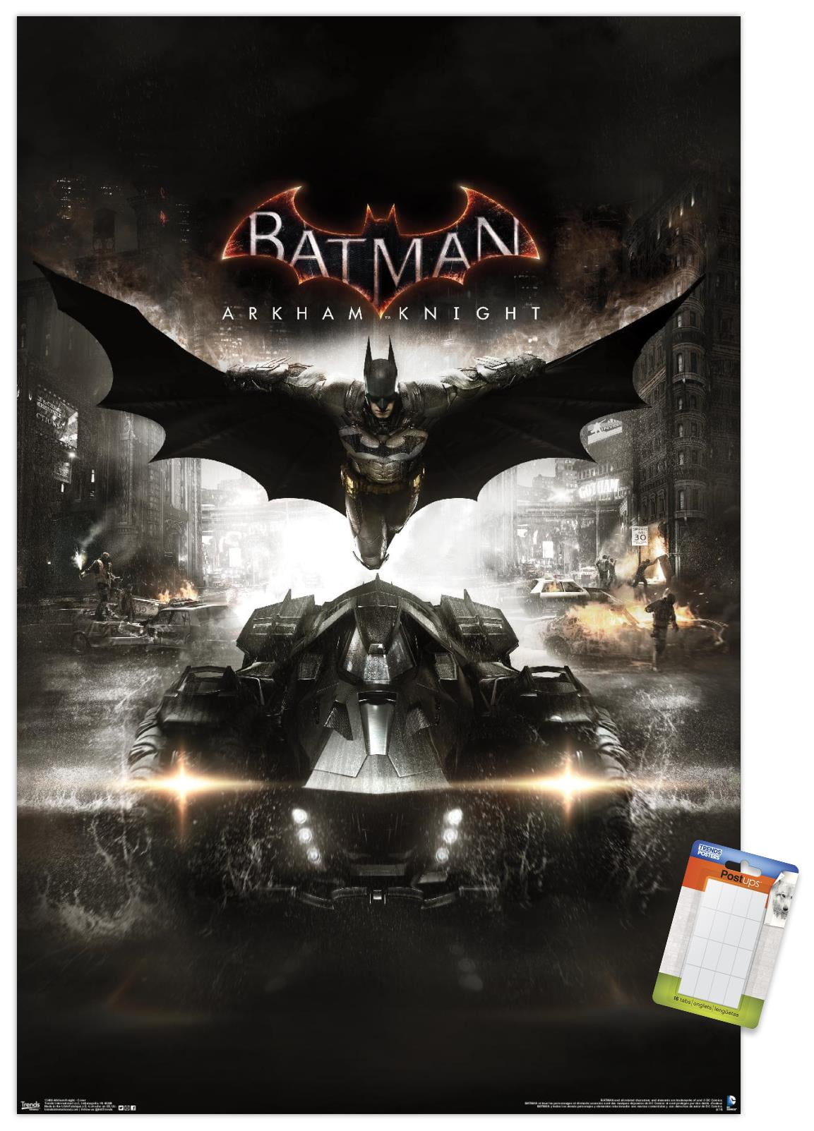 DC Comics Video Game - Arkham Knight - Key Art Wall Poster, 14.725" x ...