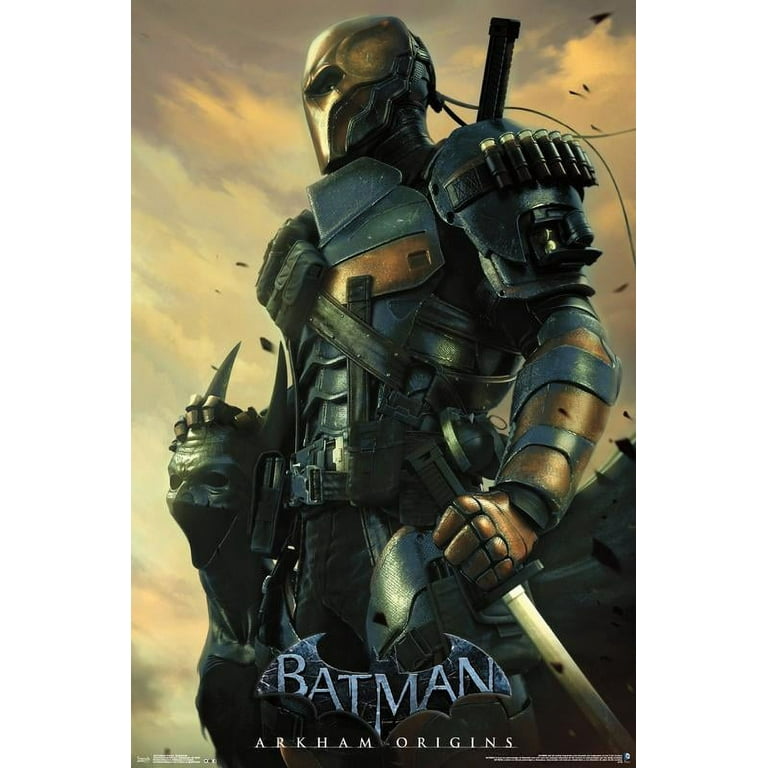 Batman Arkham Origins Deathstroke Plakat Batman Arkham Origins Series