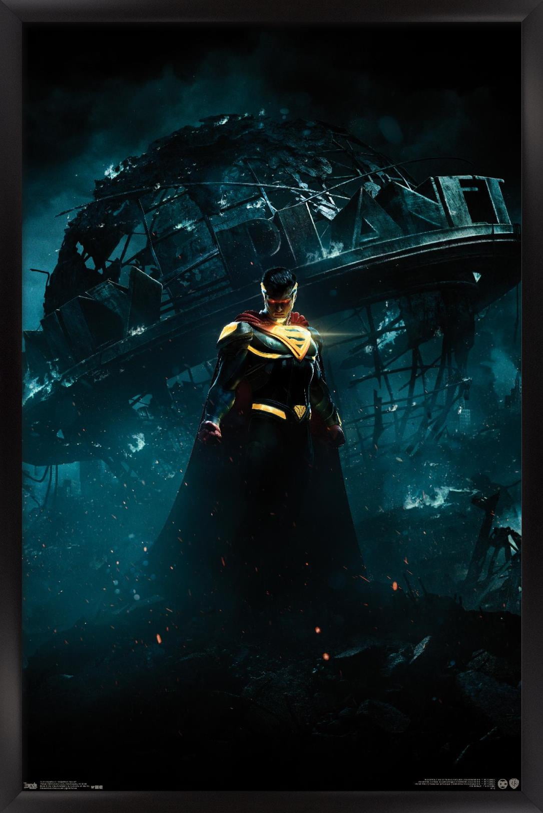 DC Comics Video Game - Injustice: Gods Among Us 2 - Superman Key Art ...