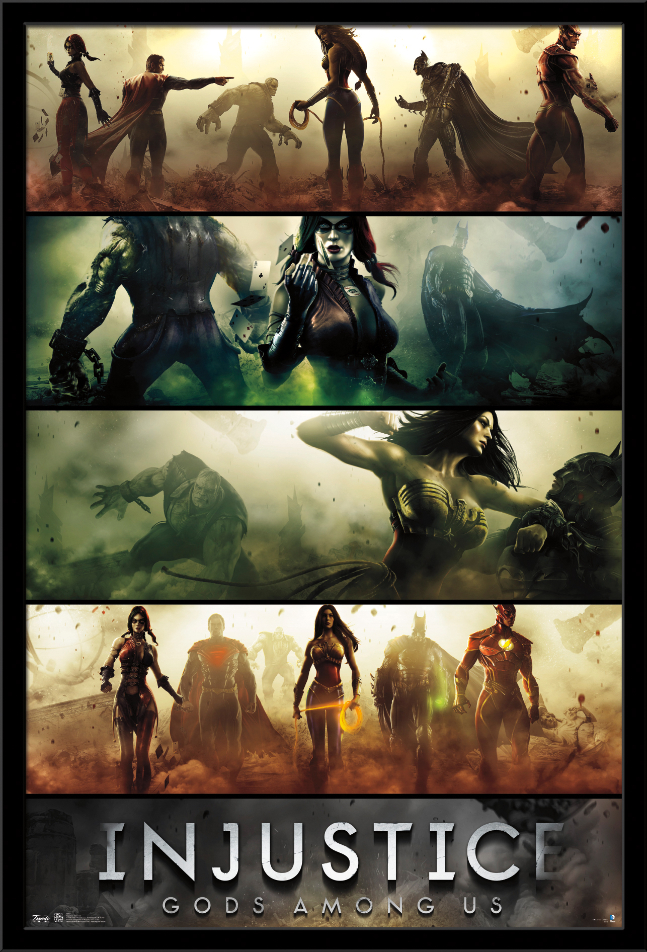 DC Comics Video Game - Injustice: Gods Among Us - Bane Wall Poster, 22. ...