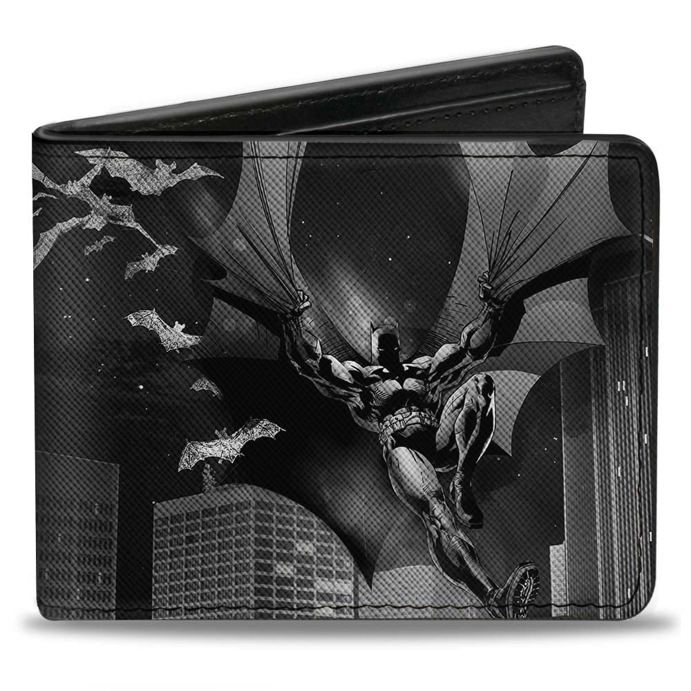 DC Comics Wallet, Bifold, Batman Beauty of Flight Action Pose Bats ...