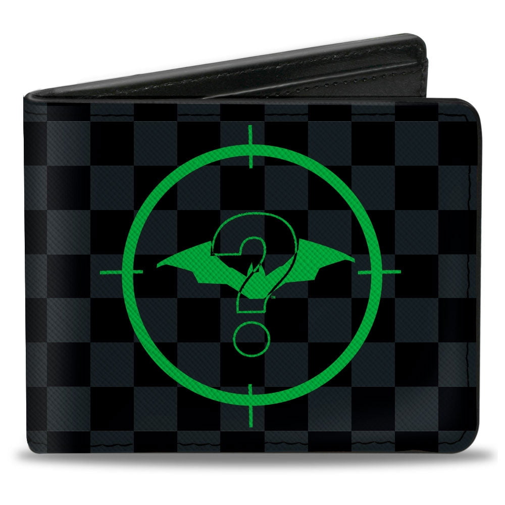 DC Comics Wallet, Bifold, The Batman Movie Batman and Riddler Target ...