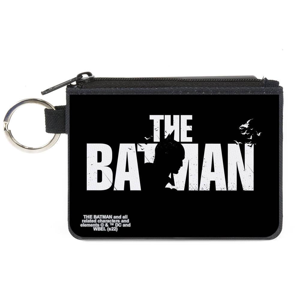 DC Comics Wallet, Coin Purse, The Batman Movie Batman Silhouette Title ...