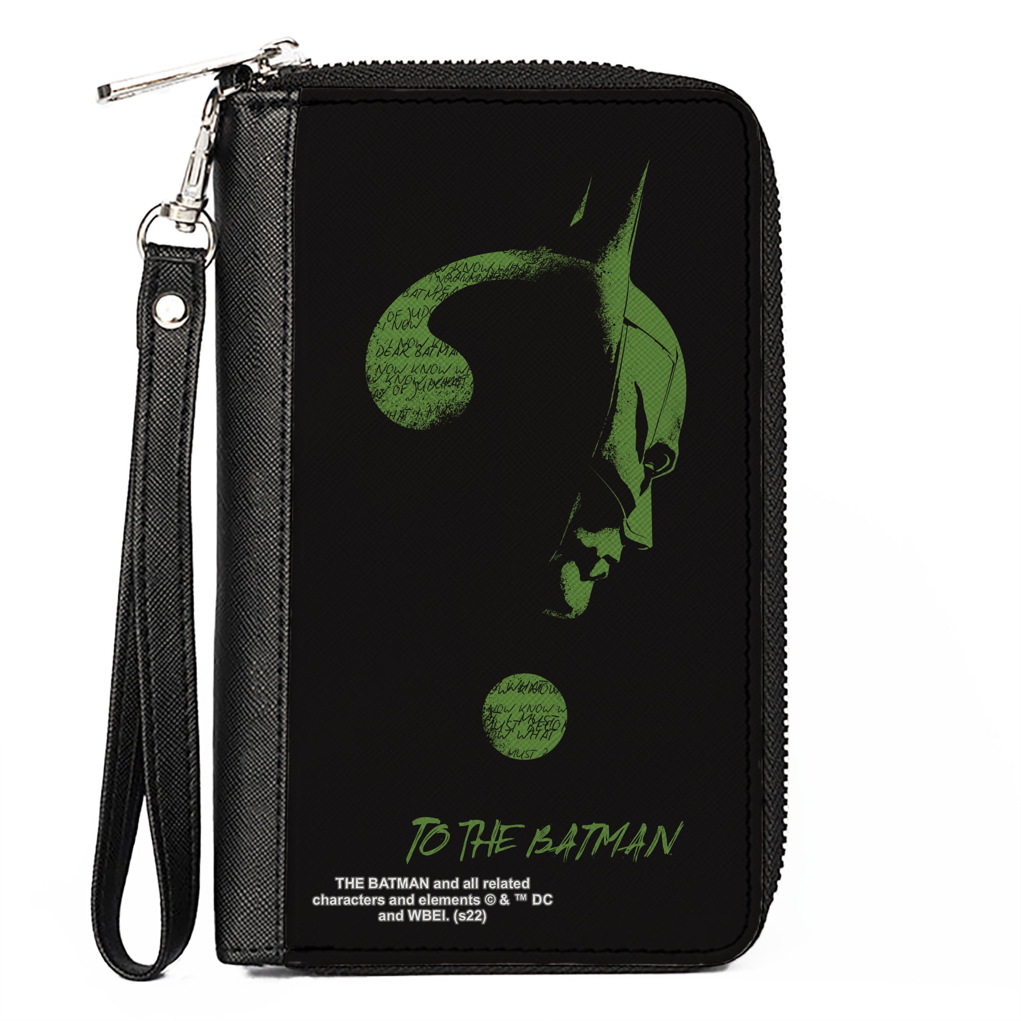DC Comics Wallet, Zip Around, The Batman Movie Batman Question Mark ...