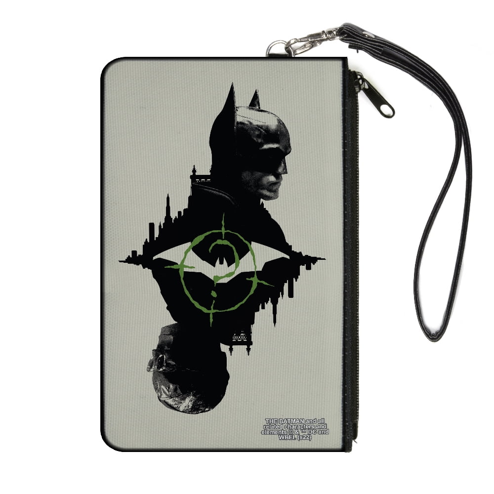 DC Comics Wallet, Zip Pouch, The Batman Movie Batman and Riddler Poses ...