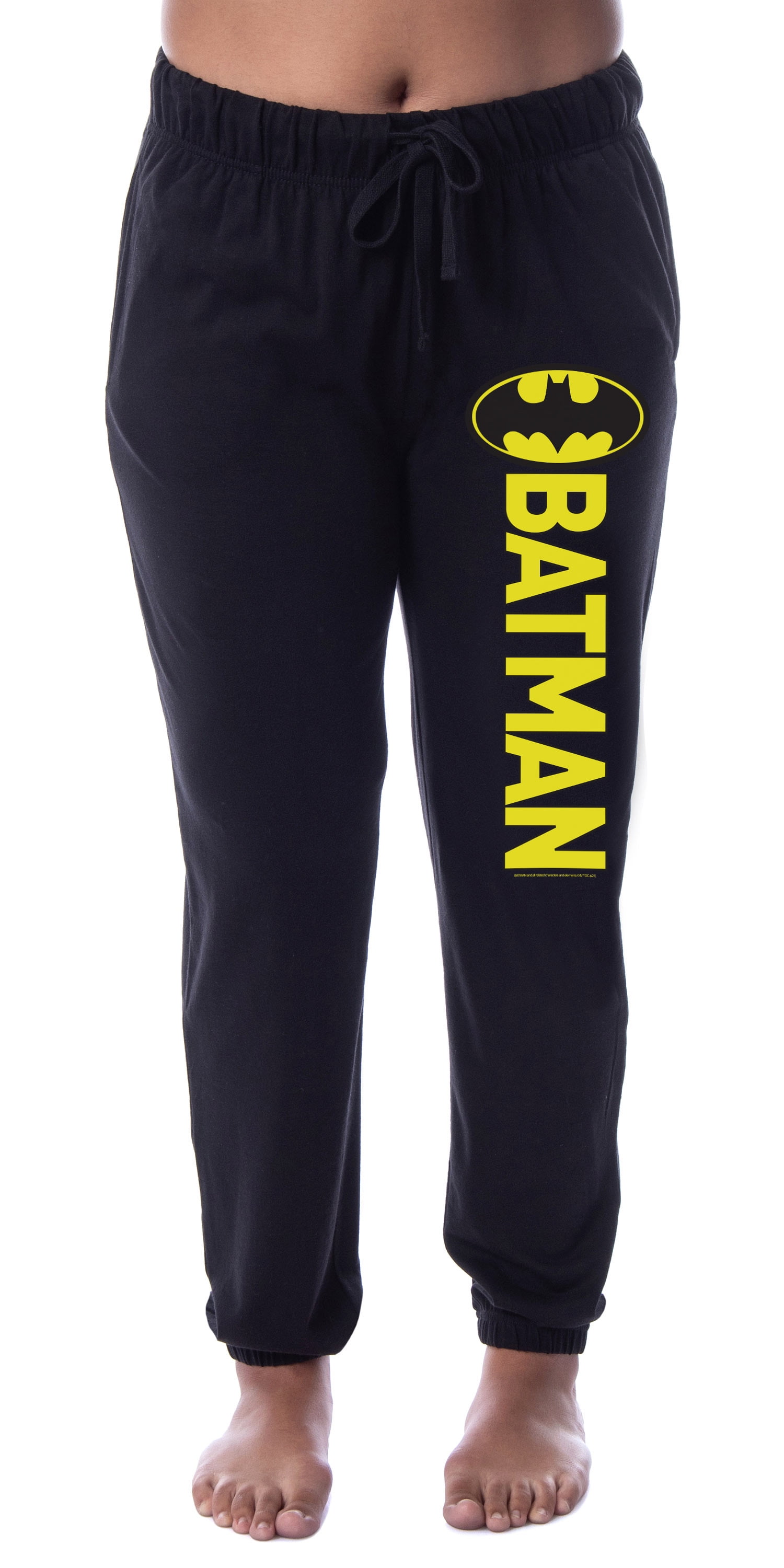 DC Comics Womens' Batman Classic Bat Logo Sleep Jogger Pajama Pants ...