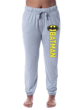 DC Comics Men's Batman Pajama Pants Classic Bat Logo Loungewear Sleep ...