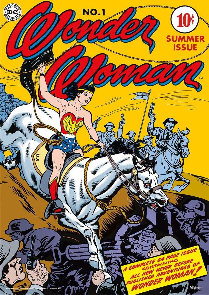 DC Comics (Wonder Woman - Issue #1) MightyPrint™ Wall Art - Walmart.com