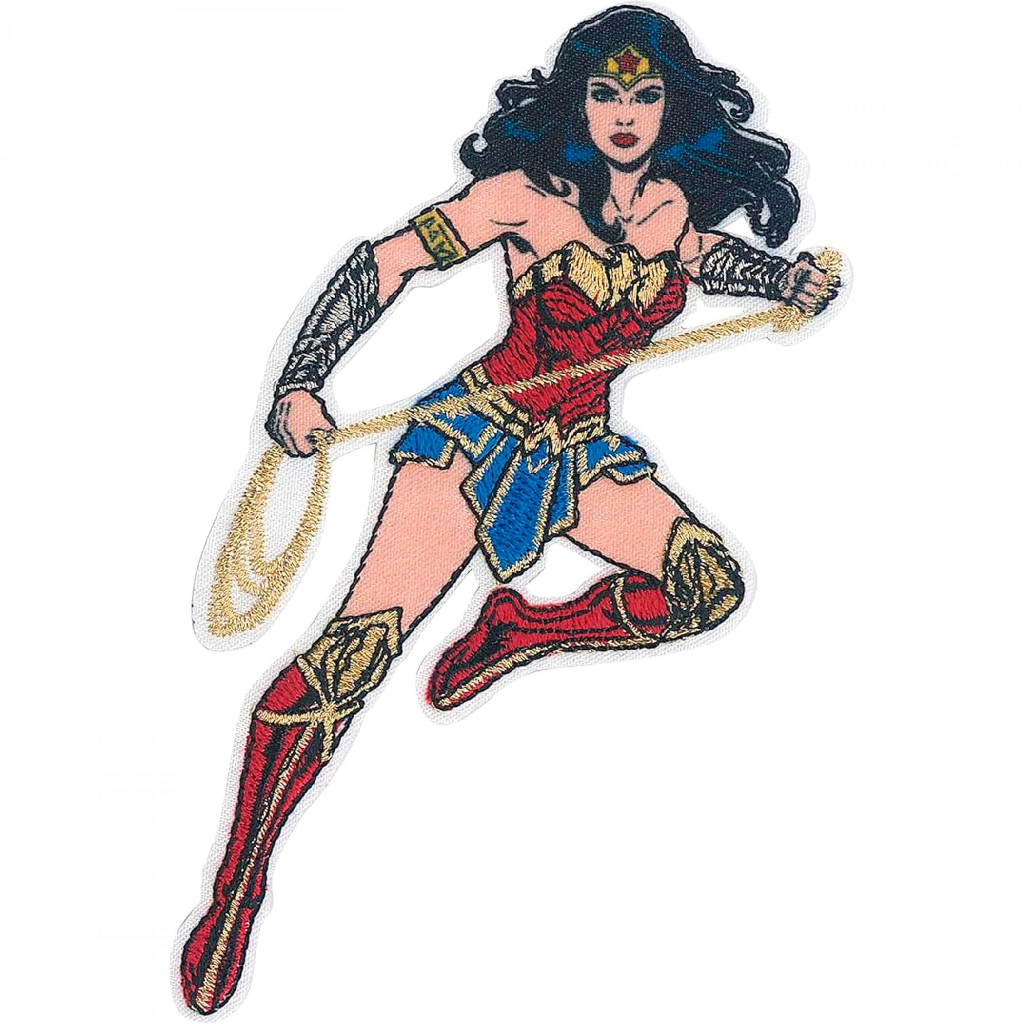 DC Comics Wonder Woman Patch Amazon Justice League Embroidered Iron On ...