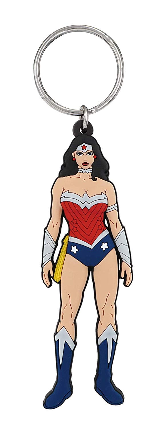 DC Comics Wonder Woman Soft Touch PVC Keychain - Walmart.com