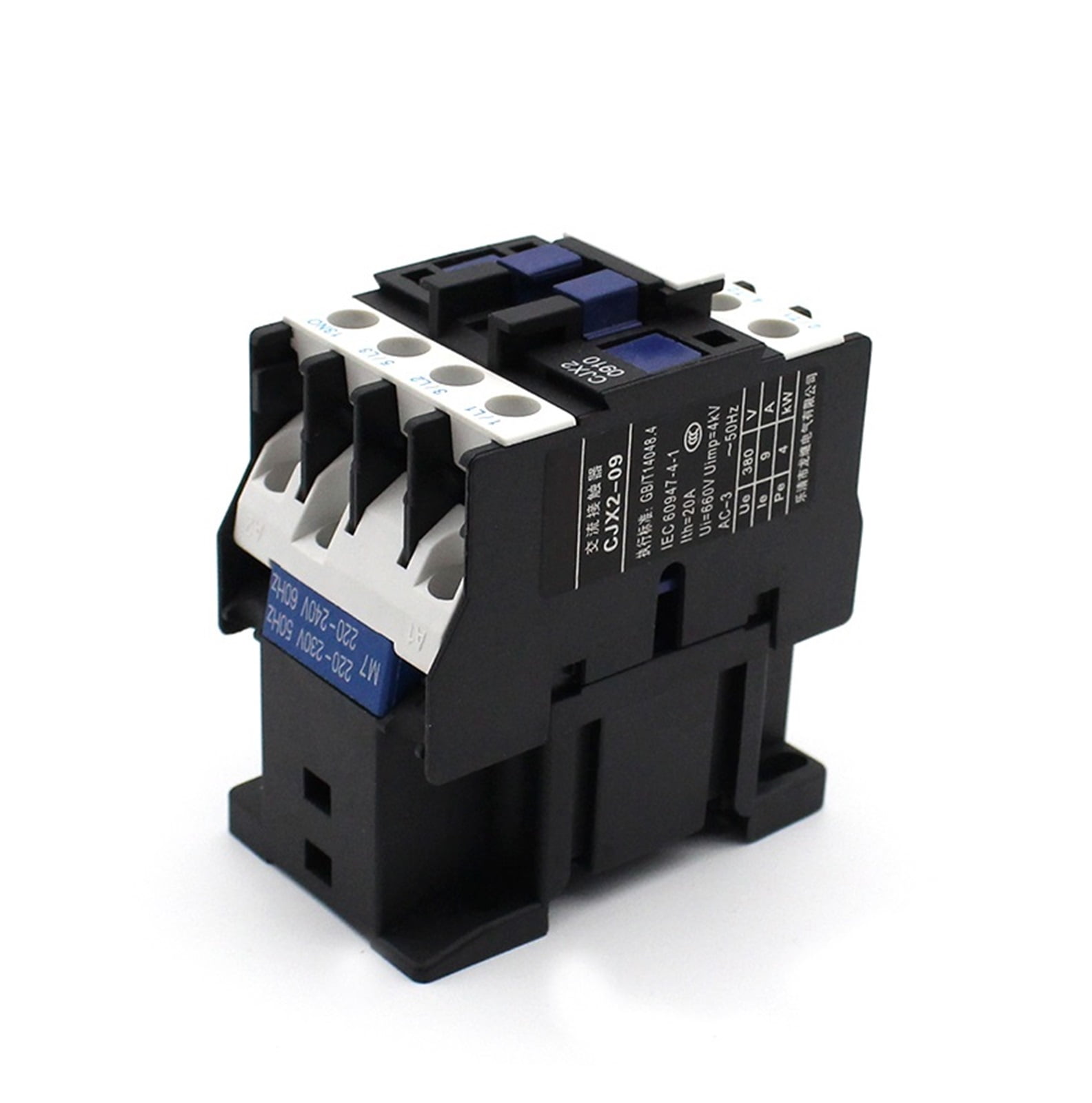 DC Contactor CJX2-0910Z Electric Magnetic Contactor 9A Coil DC12V/24V ...