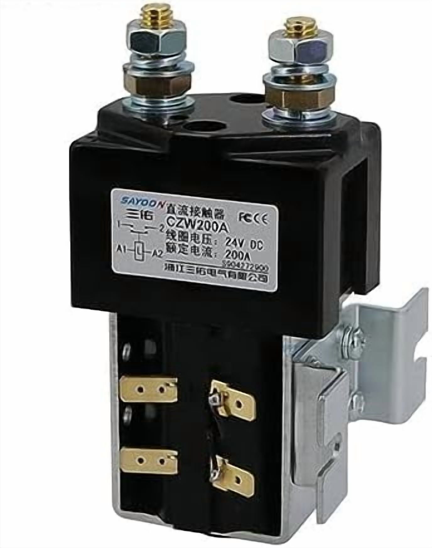 DC Contactor CZW200A ZJW200A SW180 Power Relay 12V 24V 36V 48V 60V 72V ...