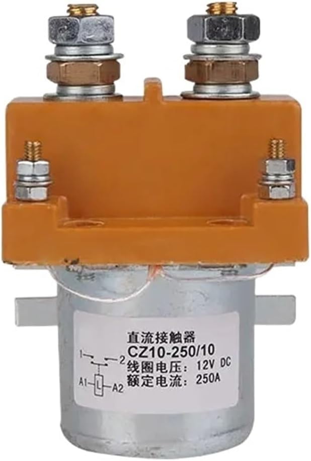 DC Contactor Solenoid DC Contactor CZ10-250/10 250A NO Nomal Open 12V ...