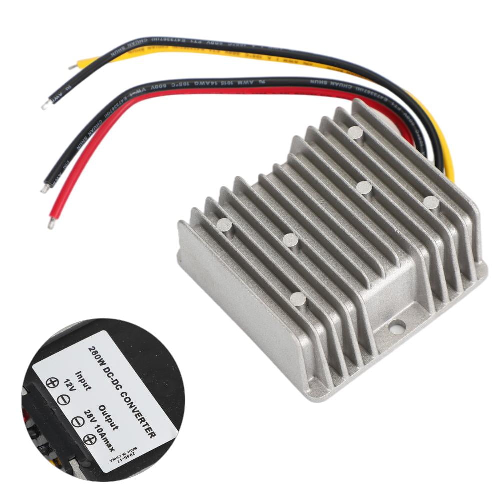 DC Converter 12V to 28V 280W For Power Supply Waterproof Step-Up Module - Walmart.com