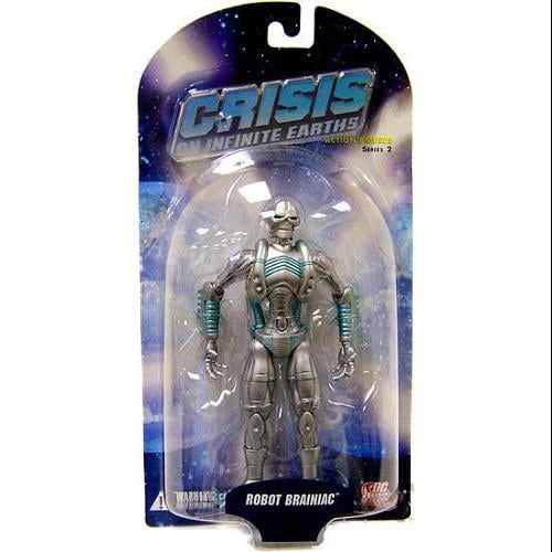 DC Cris on Infinite Earths Series 2 Robot Brainiac Action Figure ...