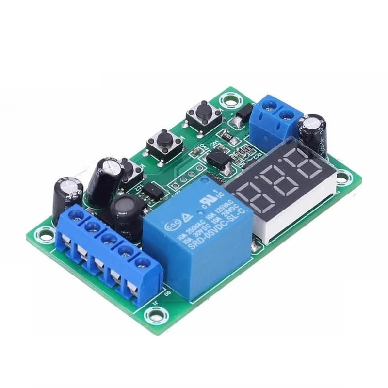 DC Current Detection Module Relay Digital Display Overcurrent Alarm ...