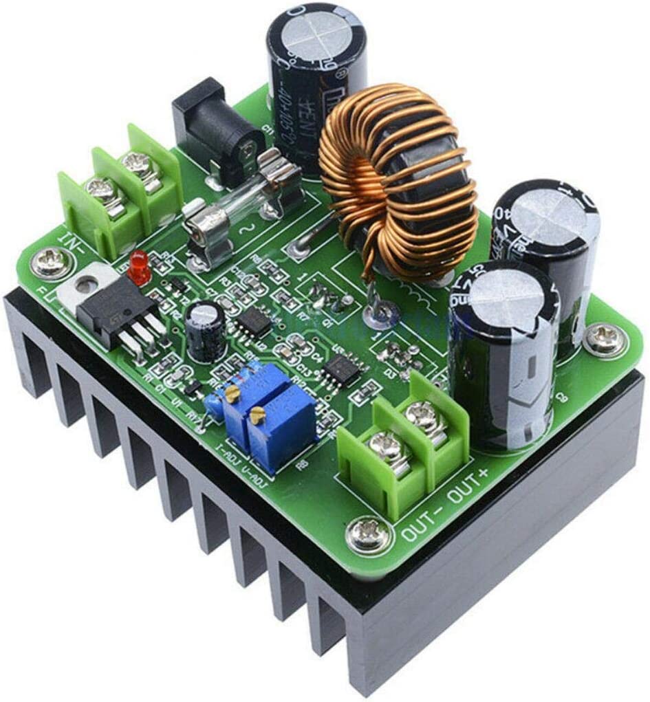 DC-DC 600W 10-60V to 12-80V Boost Converter Step-up Voltage Charger Module Power Supply ...