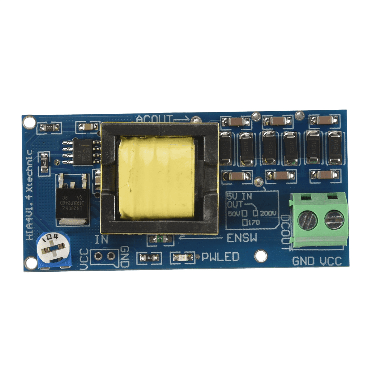 DC-DC Boost Converter Step Up to Output High Voltage 300V-1200V 400V 900V 1000V Adjustable Power ...