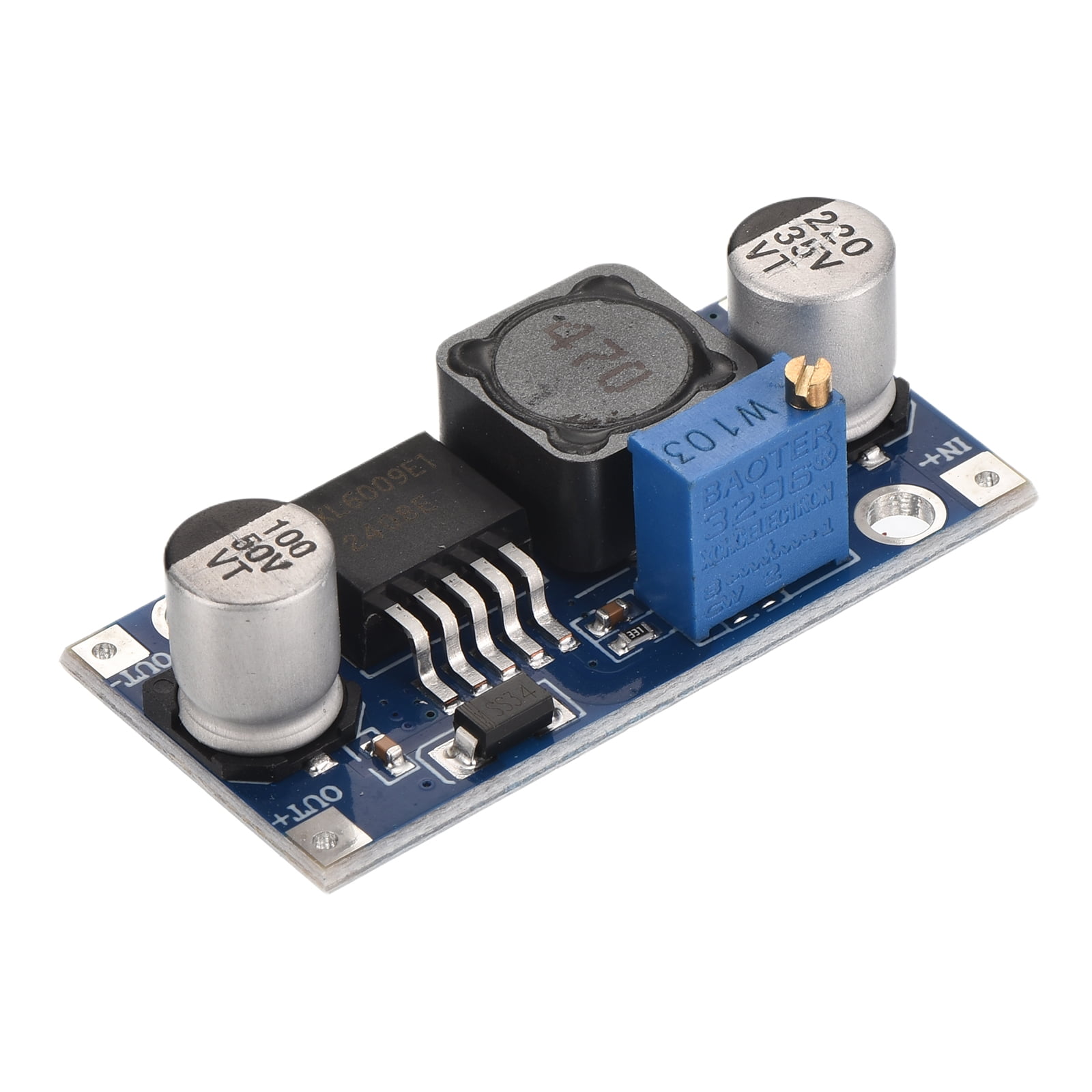 DC-DC Boost Converter Voltage Regulator Adjustable Step Up Module XL ...
