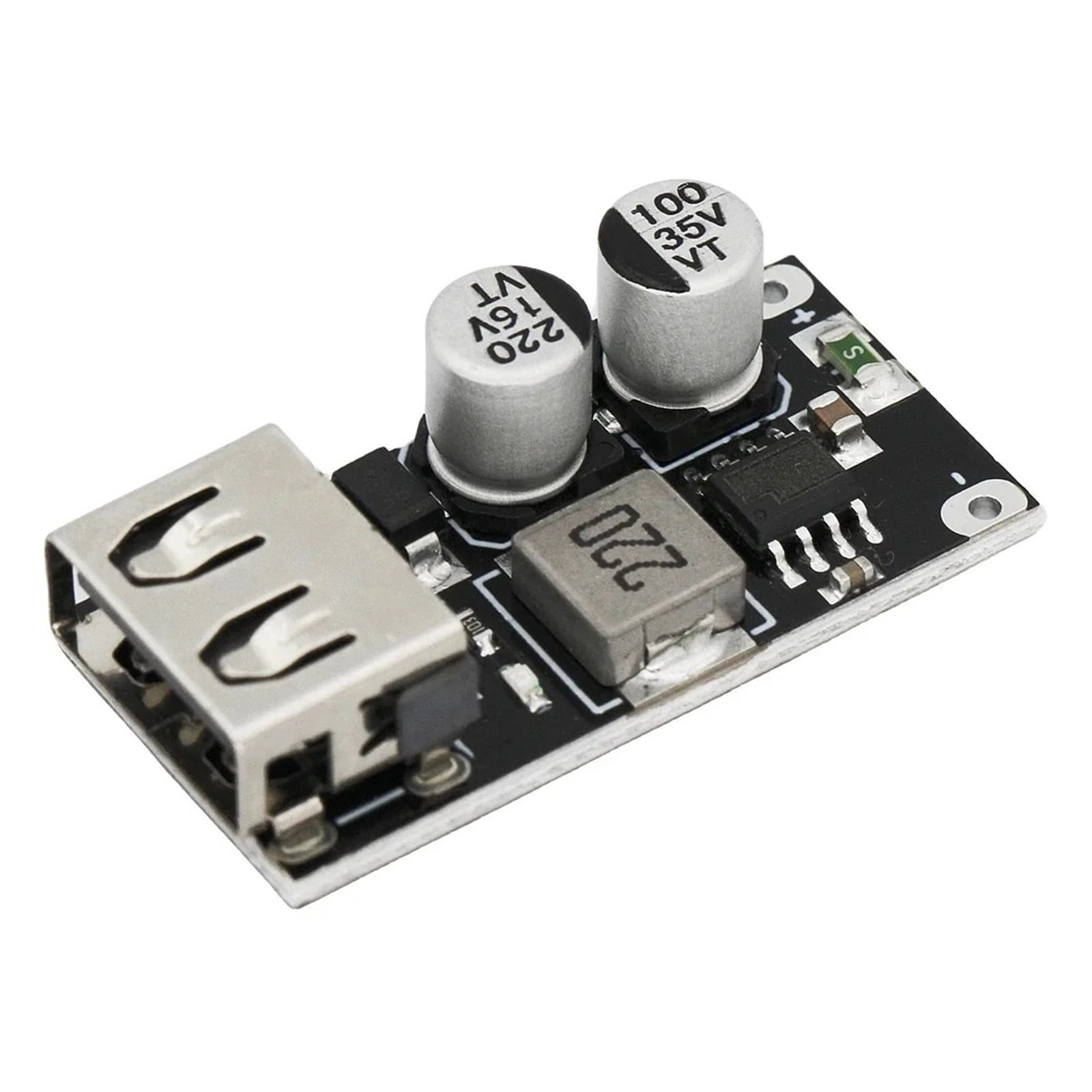 DC-DC Buck Converter Charging Step Down Module 6-32V 9V 12V 24V to Fast ...