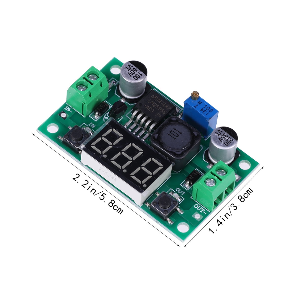 DC-DC Converter Module Adjustable Step up Power Supply High - Walmart.com