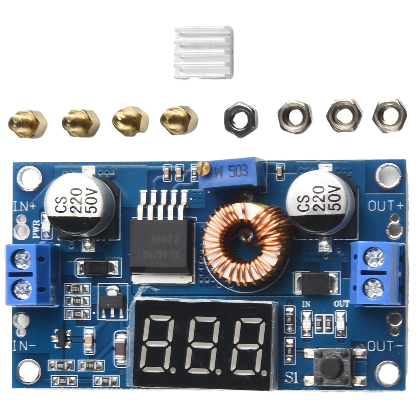 DC-DC Digital Boost Step Up Power Supply Module Adjustable Voltage ...