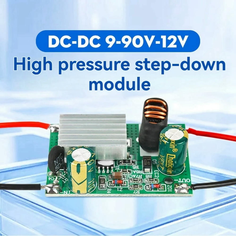 DC-DC Step-Down Power Supply Module 9-90V To 12V Step-Down Module DC DC ...
