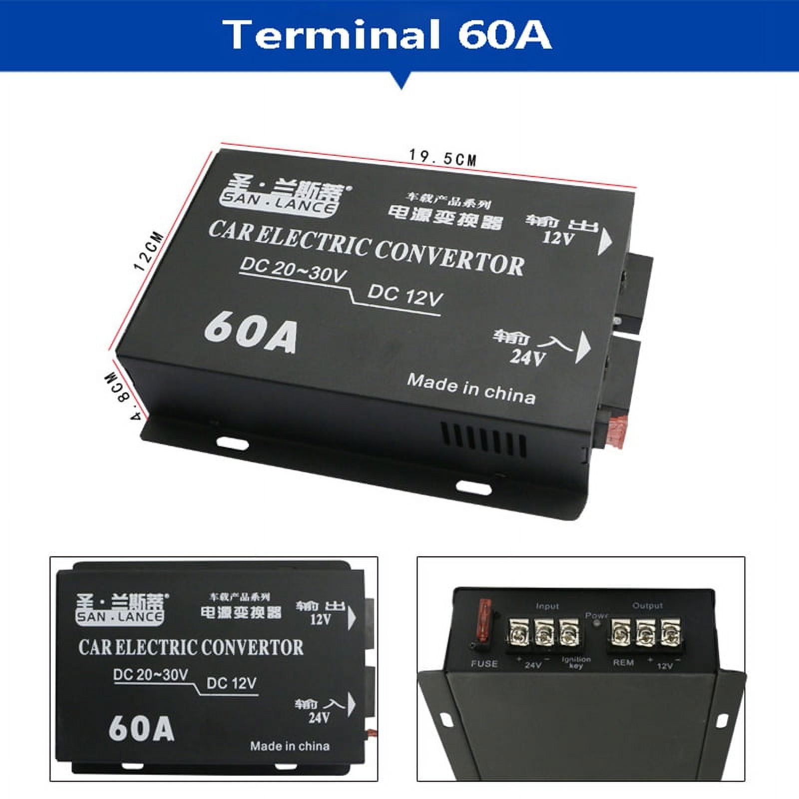 DC-DC Step Down Voltage Reducer Regulator DC 24V to 12V10A 20A 30A 45A ...