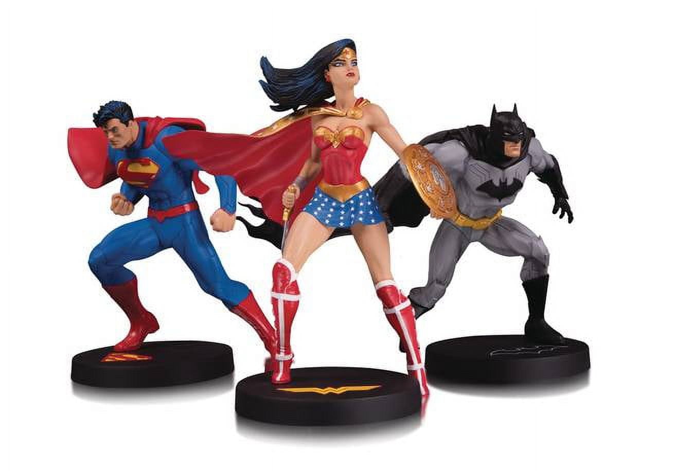 DC Designer Series Batman Wonder Woman & Superman by Jim Lee 3 Pack ...