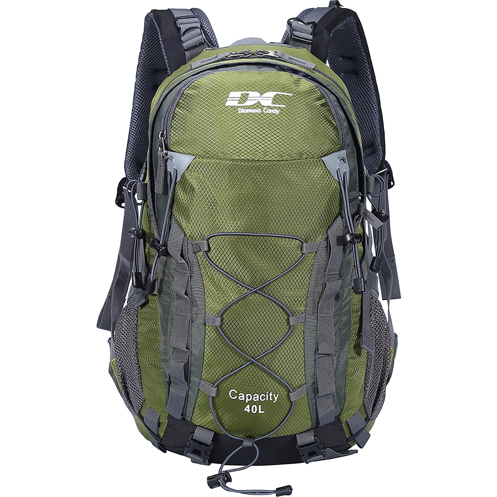 DC Diamond Candy Hiking Backpack for Men and Women 40L Lightweight Day ...