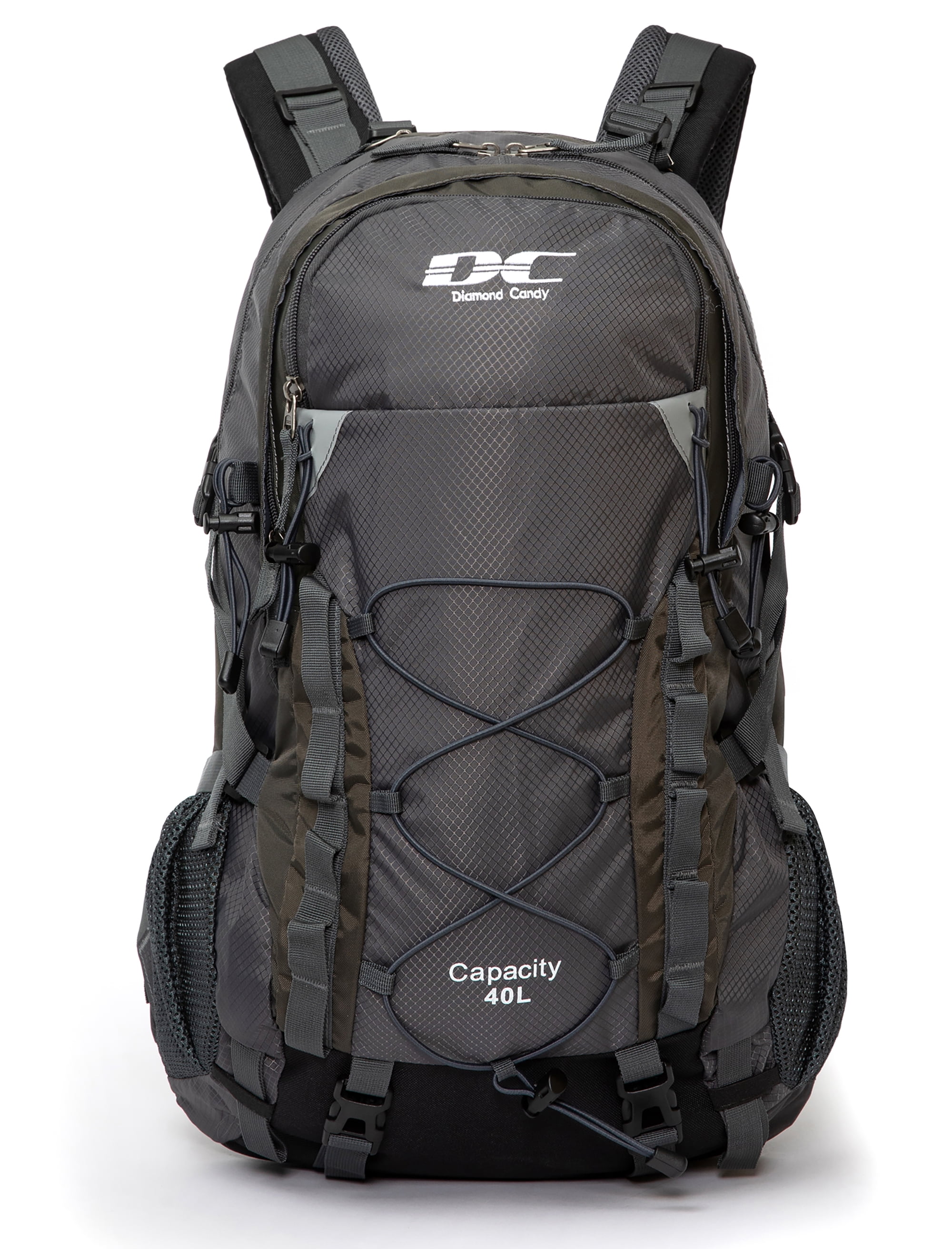 DC Diamond Candy Lightweight 40L Hiking Backpack for Travel, Camping ...