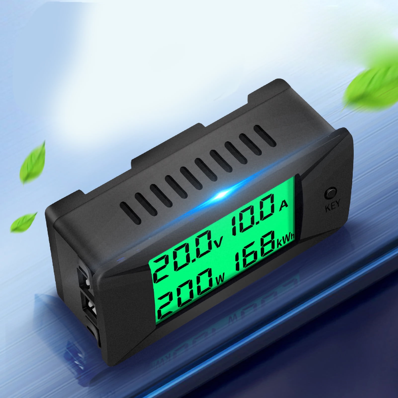 DC Digital Display Current Voltage Meter Voltmeter Ammeter 0?300V 50A Power Energy Consumption ...